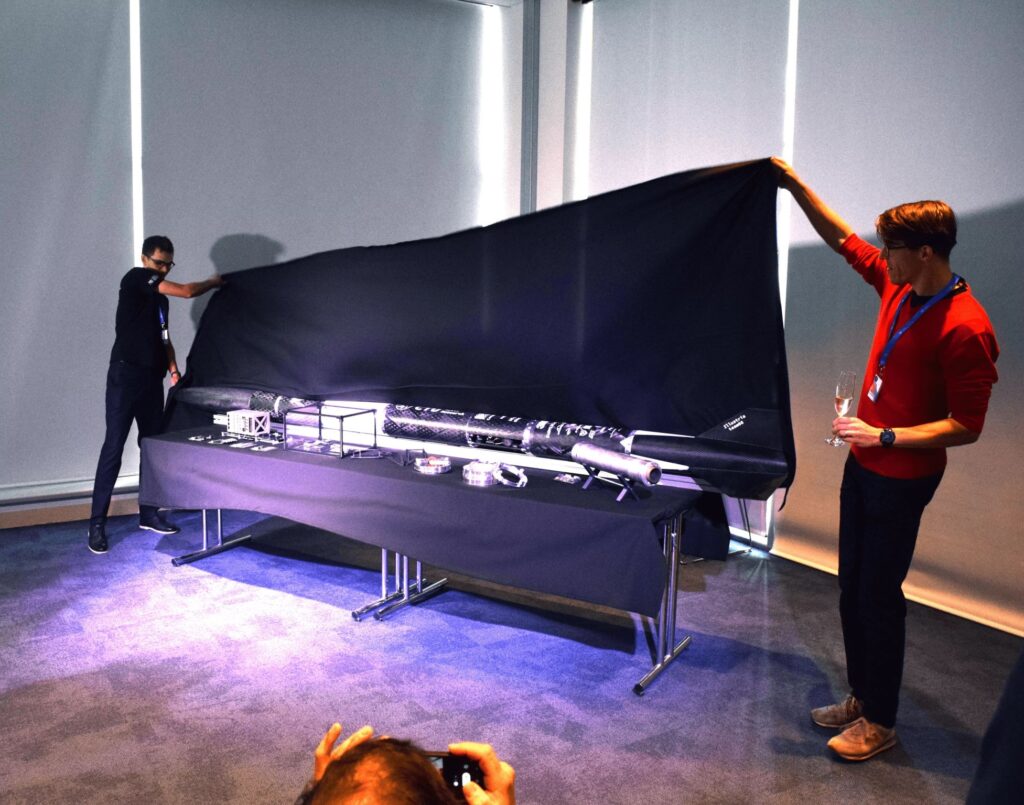 Telemetry Parts for a New Rocket by CTU Space Research